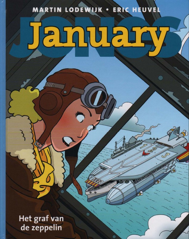 Het graf van de zeppelin - January Jones Vol.6 Comic book hc by Eric ...