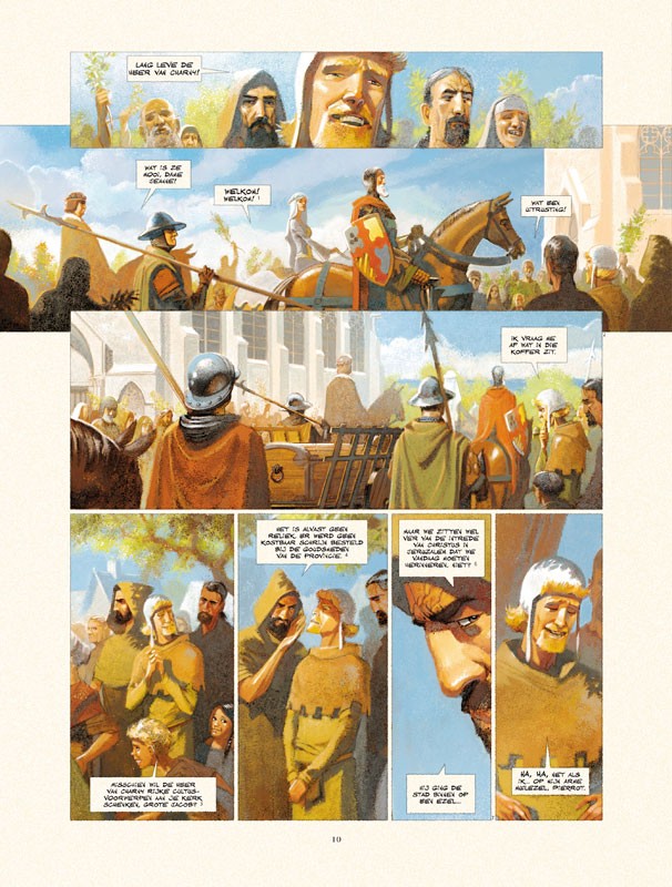 Drie Christussen - De Kracht van Kunst Comic book hc by Denis Bajram ...